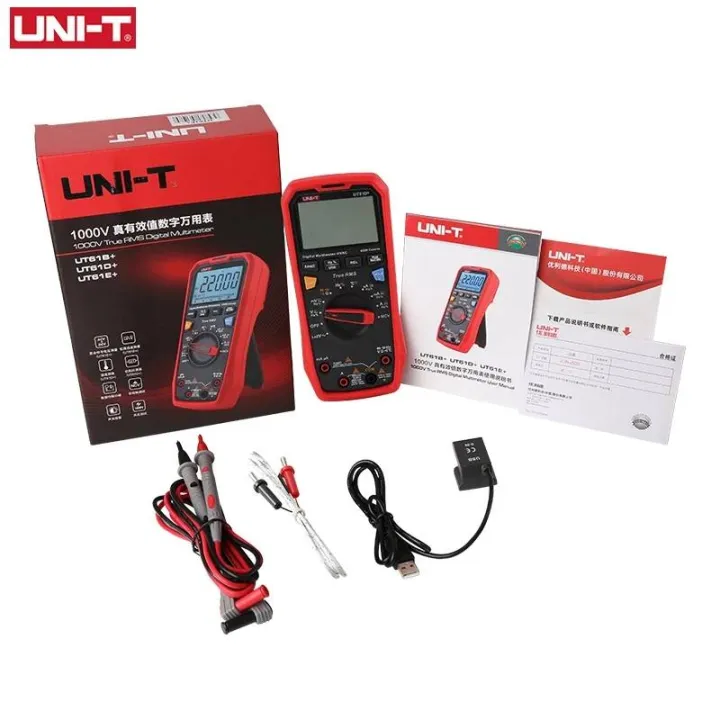 UNI-T UT61D+ Modern Digital Multimeters มัลติมิเตอร์ อัจฉริยะ รุ่นใหม่ มัลติมิเตอร์แบบดิจิตอล ...