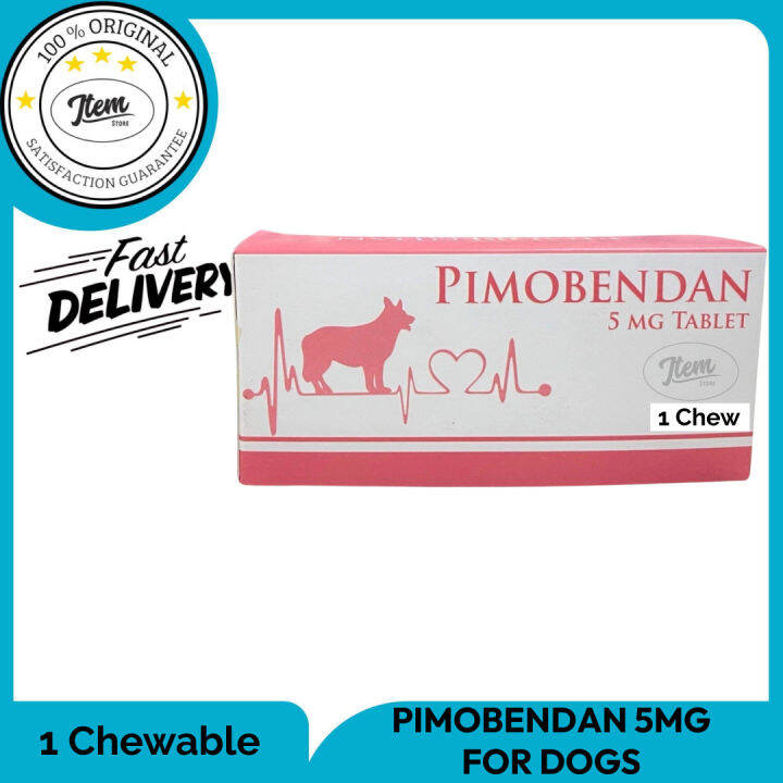 PIMOBENDAN 5MG 1 CHEWABLE TABLET | Lazada PH