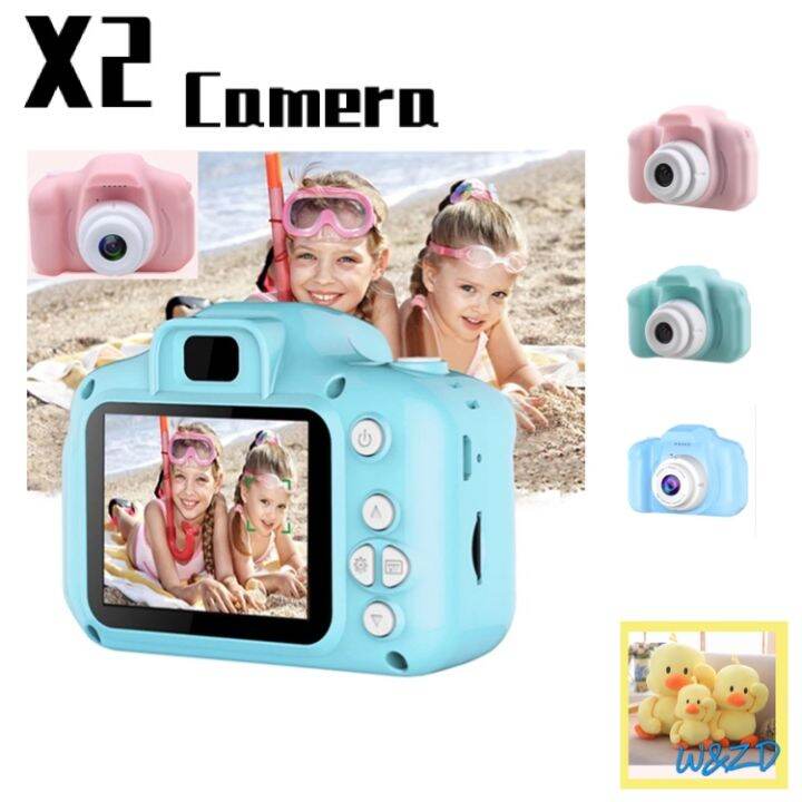 Mini Digital X2 Camera 1080P for Children Kids Photo Recording ...