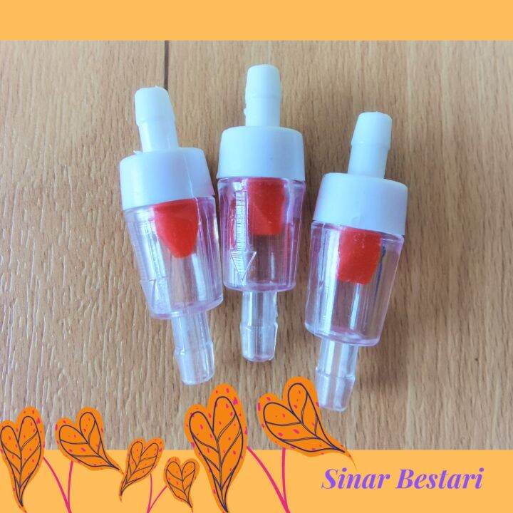 One Way Valve Aquarium Air Check pump pam Fish Non Return 4mm Tank ...