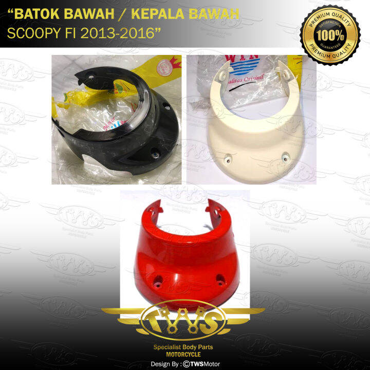 Cover Speedometer Bawah Batok Kepala Depan Bawah Honda Scoopy Fi 2013 ...