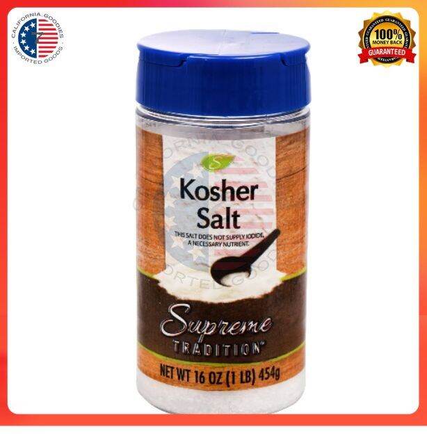SUPREME TRADITION KOSHER SALT 454g | Lazada PH