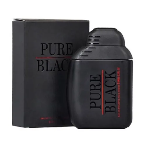 Pure Black Perfume For Men 100Ml (High Quality) Ready Stock | Lazada