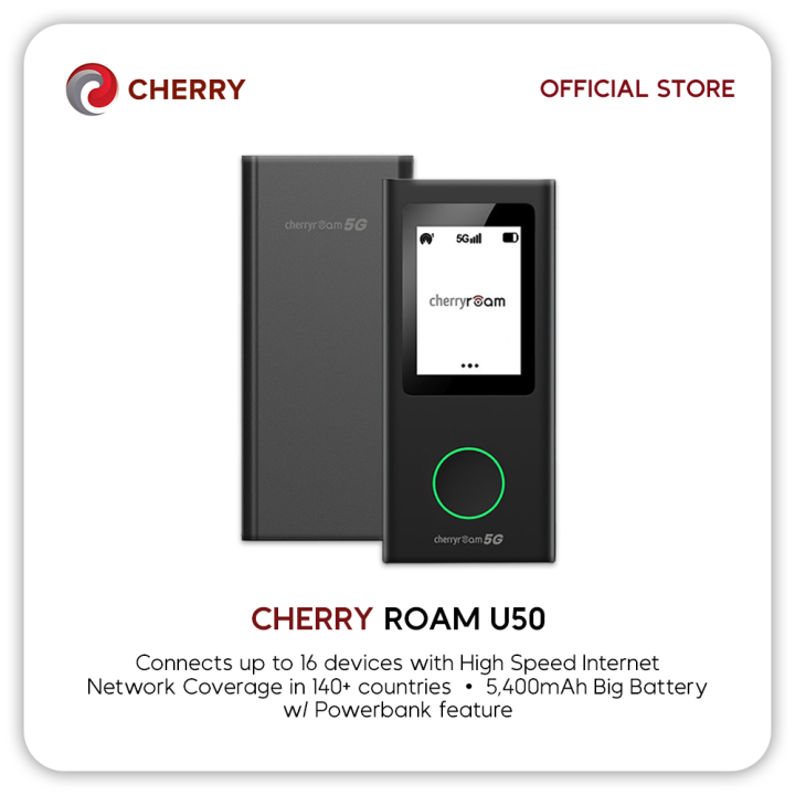 CHERRY ROAM 5G U50 (Travel Pocket Wi-Fi) | Lazada PH