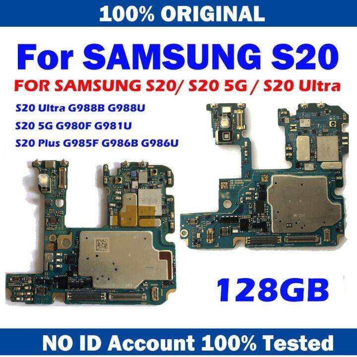 Motherboard For Suitable For Samsung Galaxy S20 Ultra G980F Plus G985F ...