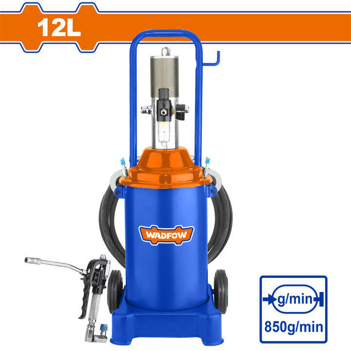 WADFOW by Winland 12Liter Pneumatic Air Grease Lubricator WAL1A12 WAD ...