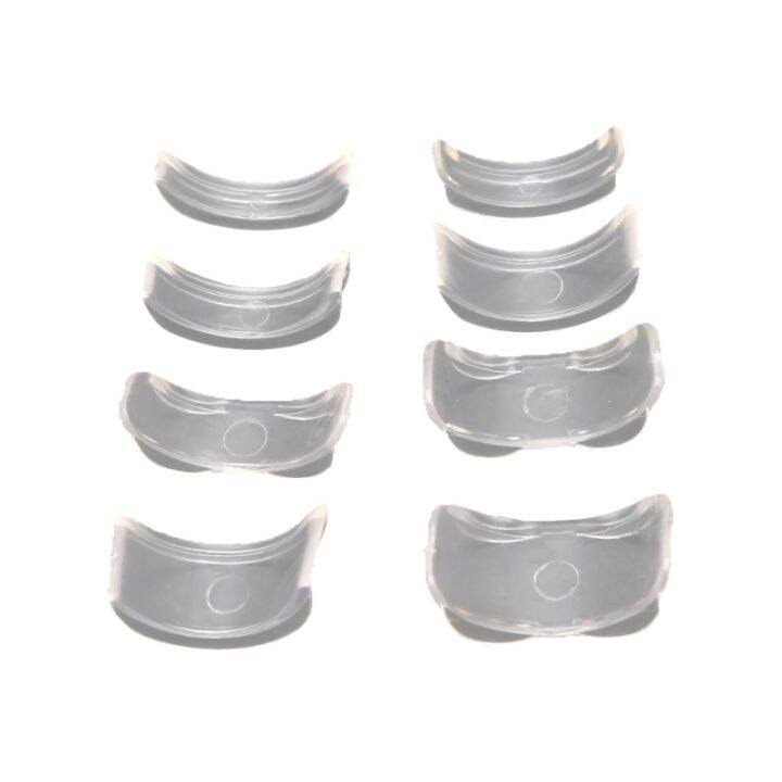 8 Sizes Silicone Invisible Clear Ring Size Adjuster Resizer Loose Rings ...