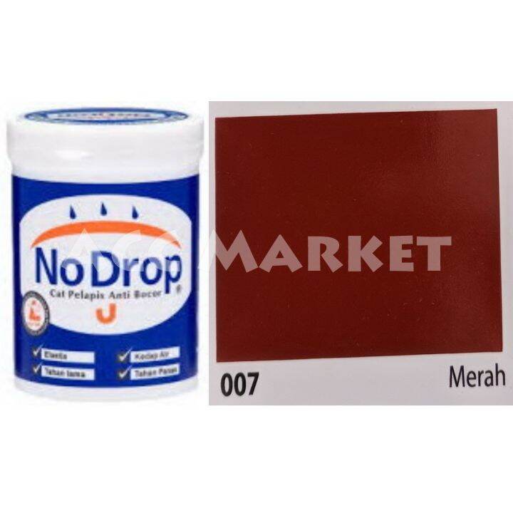 Cat Tembok No Drop 1kg Anti Air Bocor Merah 007 | Lazada Indonesia