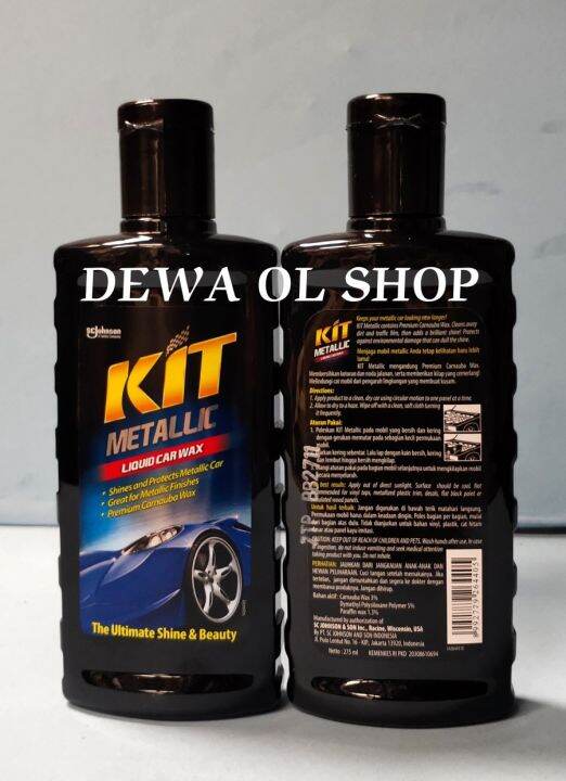 kit metallic car wax polish poles isi 275ml | Lazada Indonesia