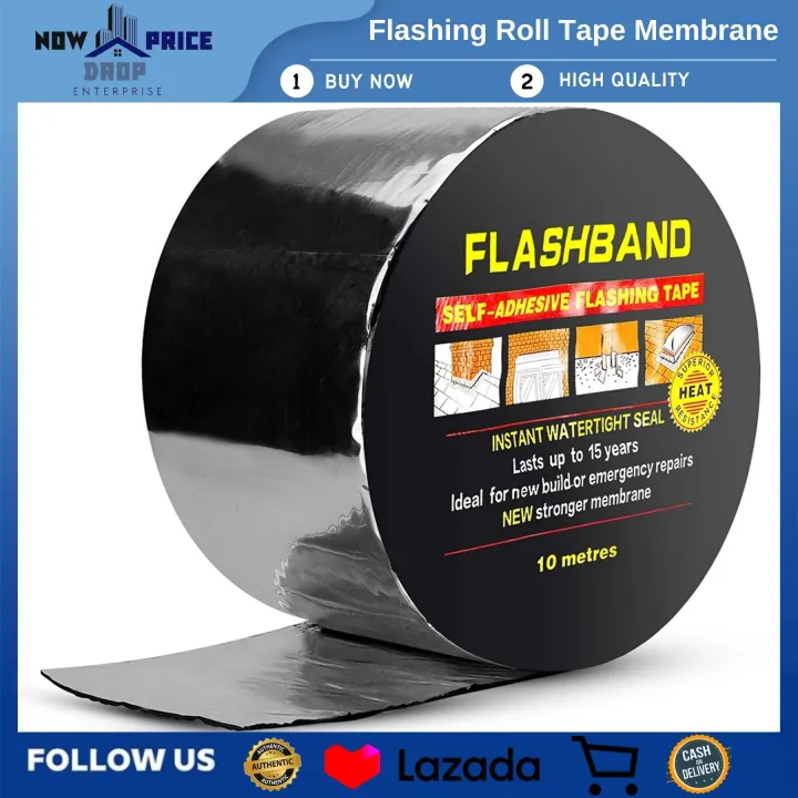 5M/10M New High Quality Original KINTOP Flash band Tape For Roof And Leak Repair - Aluminum ...