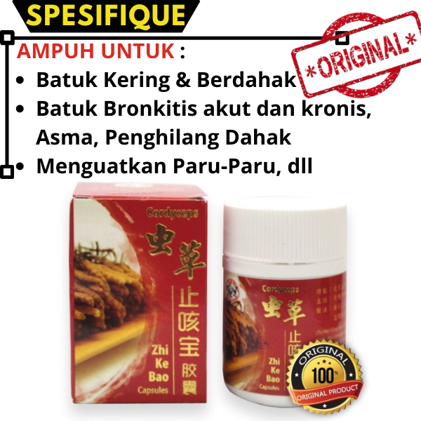 Zhi Ke Bao Capsules Original Obat Penyembuh Batuk Asma Cina Paling ...