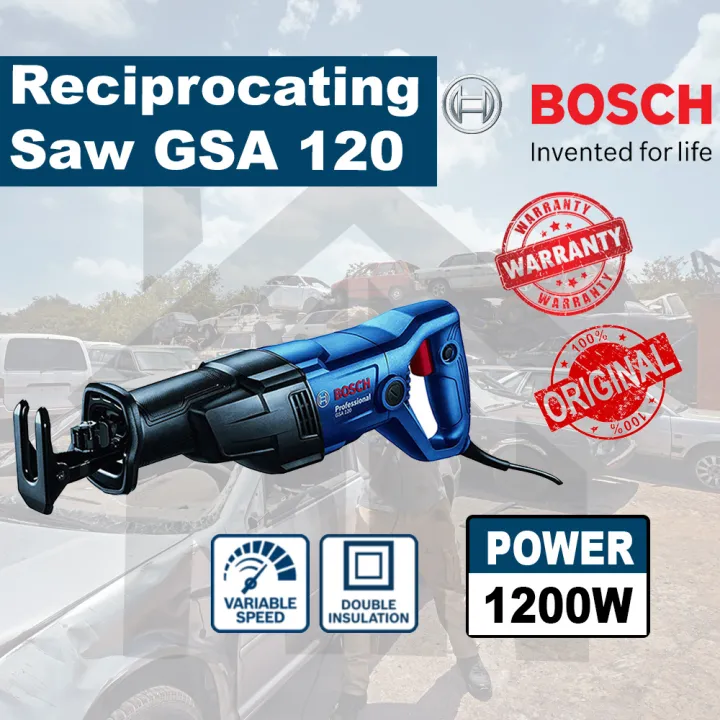 BOSCH GSA 120 RECIPROCATING SAW 1200W | Lazada