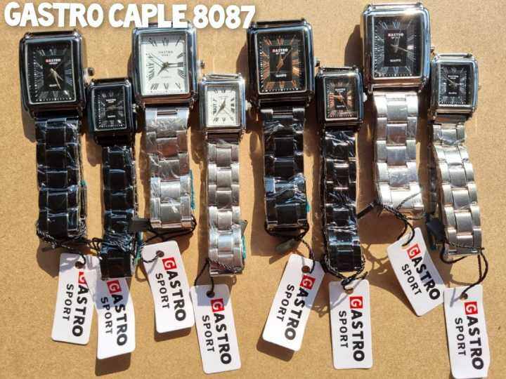 Jam Tangan GASTRO COUPLE 8087 Watch Pria Dan wanita Couple Gastro Sport ...