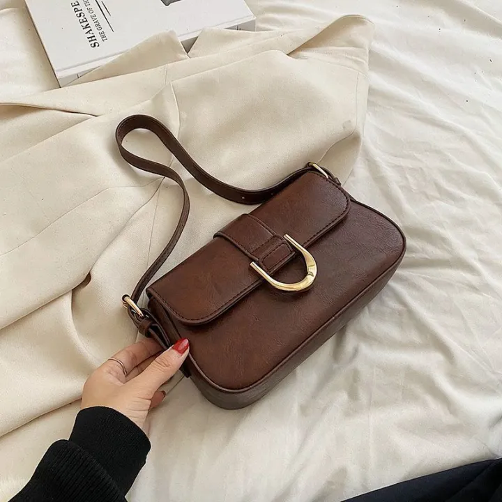 M-Braph สลิงกระเป๋าสำหรับผู้หญิงกระเป๋าสะพายสไตล์เกาหลีที่มีคุณภาพสูงถุงเล็กๆ2022ใหม่ป่าย้อนยุคเ ...