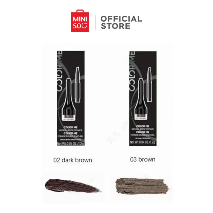 MINISO Color Me Natural Brow Pomade | Lazada PH