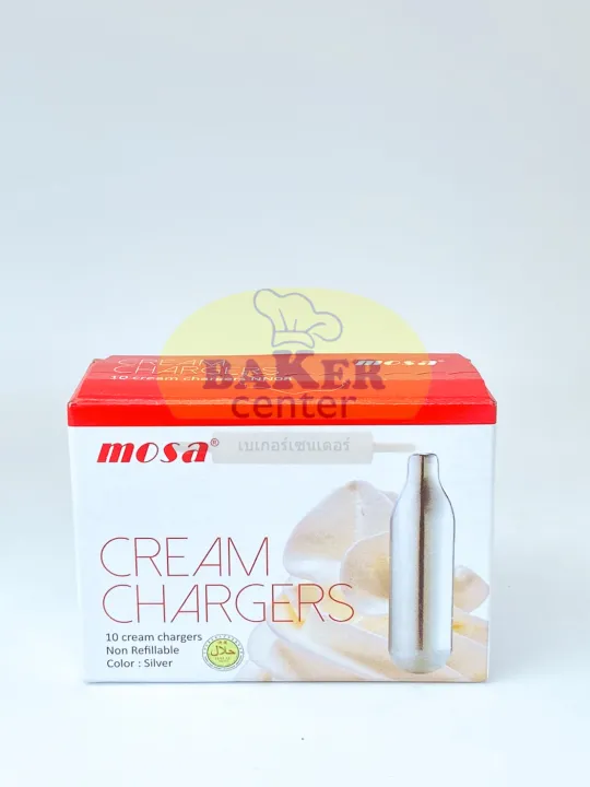 Baker Center Mosa หลอดแก๊สสำหรับกระบอกวิปปิ้งครีม | Lazada.co.th