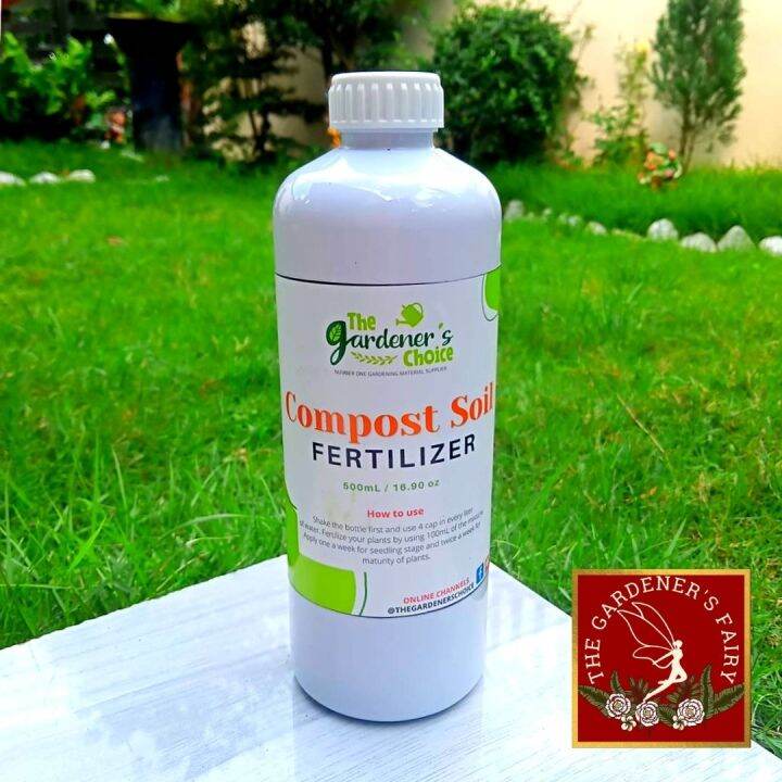 Compost Soil Extract (500 ML) by THE GARDENER'S CHOICE (For Plant ...