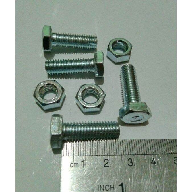 BAUT MUR PUTIH BMP M8 X 25MM GALVANIS ( KUNCI 13 ) | Lazada Indonesia