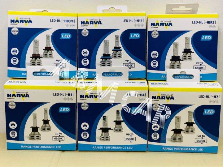 หลอดไฟหน้ารถยนต์LED NARVA BY PHILIPS | Lazada.co.th