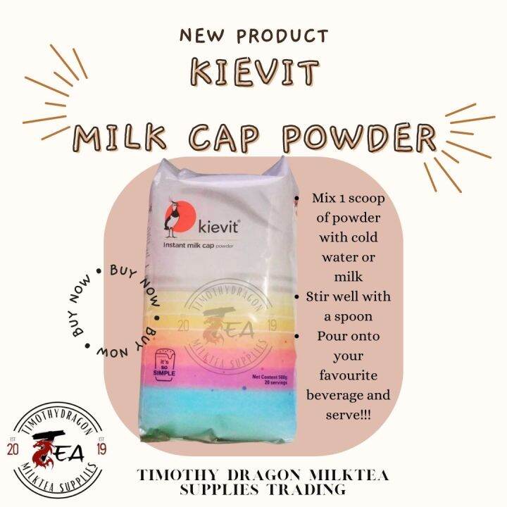 MILK CAP POWDER KIEVET 500G | Lazada PH