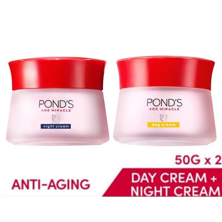【COD】 POND'S / PONDS Retinol C Moisturizer DUO (Age Miracle Day Cream ...