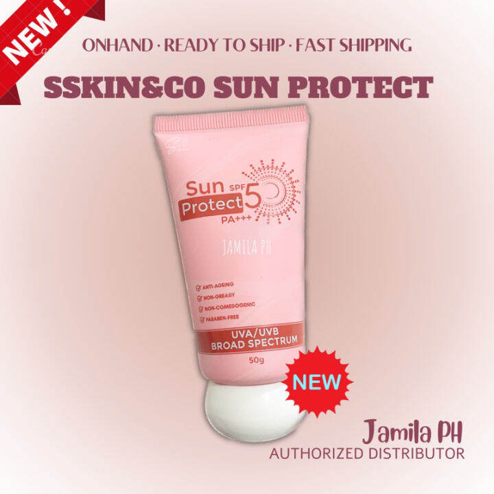 SSKIN&CO SUN PROTECT SPF50 PA+++ - Sunscreen Light Weight Anti Aging No ...