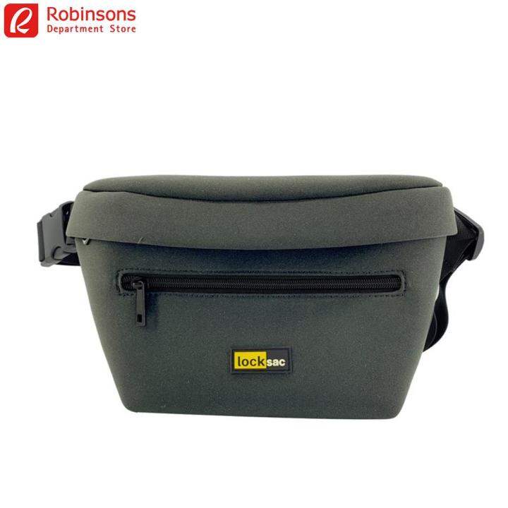 Locksac Neoprene Sling Fanny Bag Gray | Lazada PH