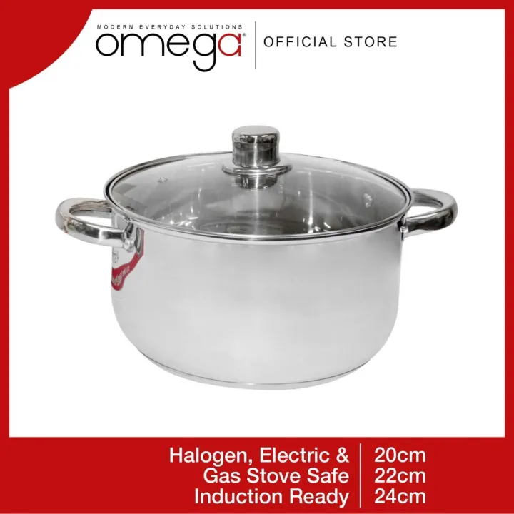 nmbbkxc Omega Houseware Ariston Stainless Steel Sauce Pot | Lazada PH