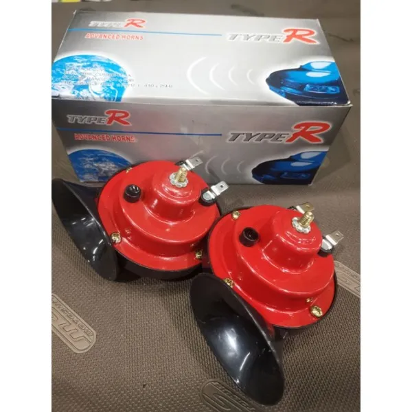 Motorcycle Dual snail horn TYPE R UNIVERSAL | Lazada PH