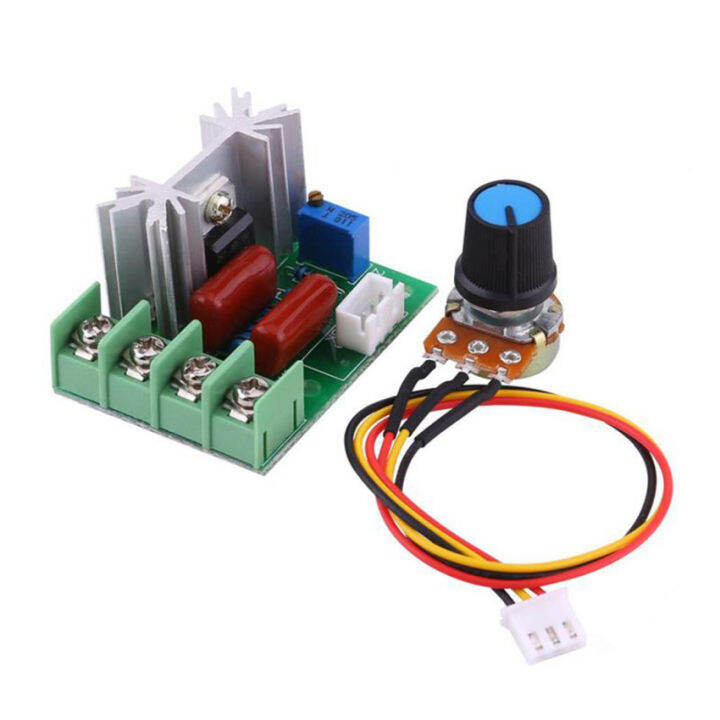 AC 220V 2000W High Power Thyristor Voltage Regulator Dimmer Motor Speed ...