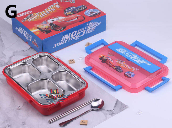 [H-232] 304 Stainless Steel Assorted Cartoon Forzen KT Doraemon Cars ...