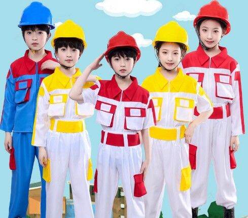 Baby clothes for boys Kids costume Cosplay Child engineer construction ...