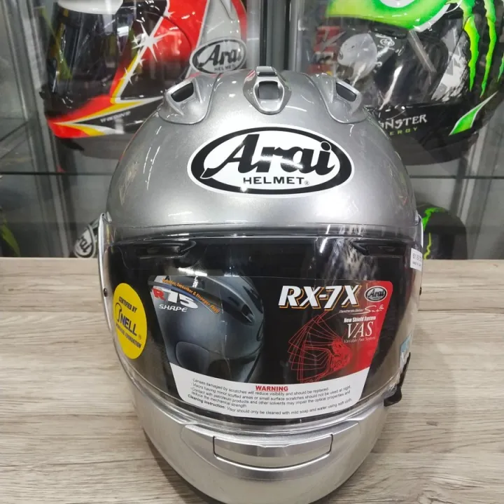 ARAI HELMET RX-7X ALMUNIUM SILVER | Lazada Indonesia