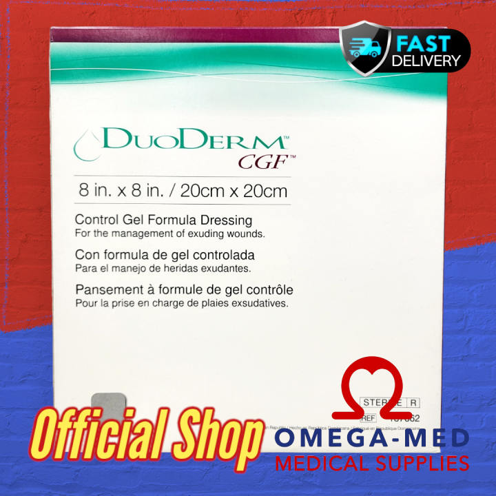 DUODERM CGF (CONTROL GEL FORMULA) DRESSING 8x8in (20x20cm) | Lazada PH