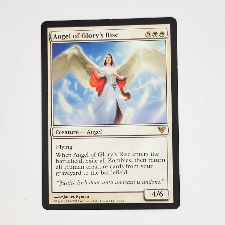 MTG Card ANGEL OF GLORY'S RISE Magic the Gathering Trading Card Game ...