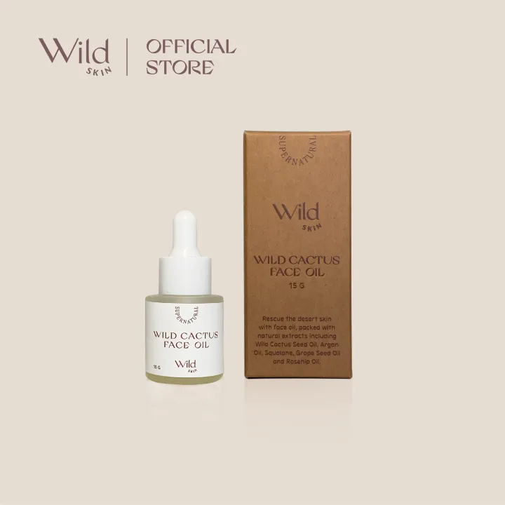 Wild Skin [ Official Store ] Cactus Face Oil 15 ml. | Lazada.co.th