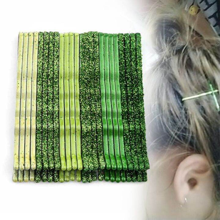 【COD 】24 ชิ้น/ชุดลูกอมสีผมคลิปหยักหมุดบ๊อบบี้ | Lazada.co.th