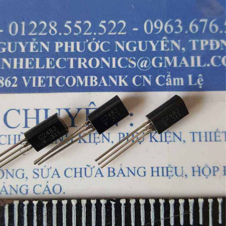 combo 50 con 2SC2482-Y C2482 0.1A 300V TO-92L NPN kde0194 | Lazada.vn