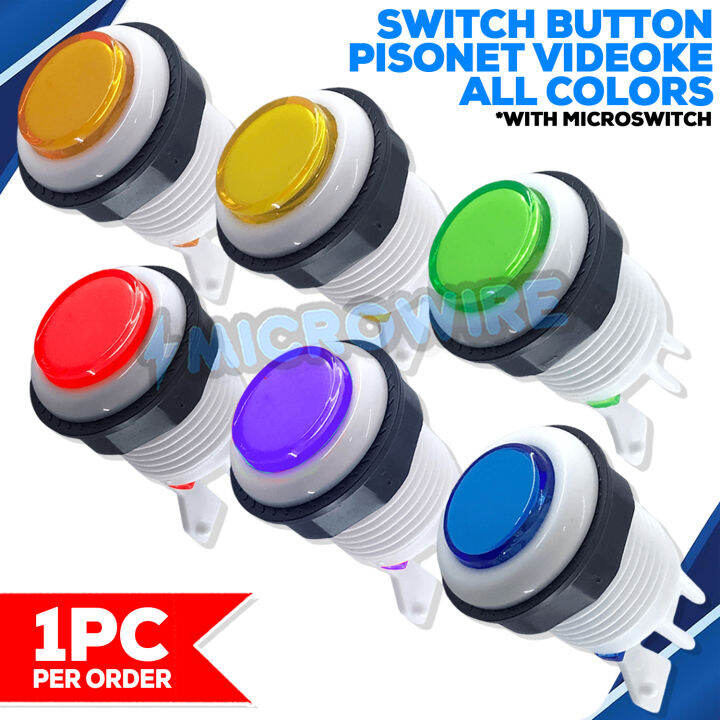Switch button pisonet videoke all colors | Lazada PH