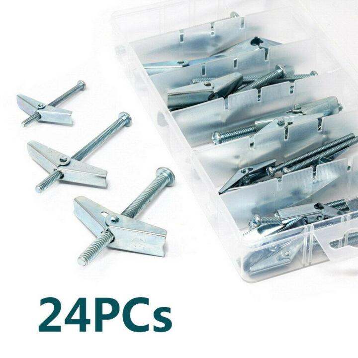 Metal Spring Toggle Wing Toggle Anchor Plasterboard Hollow Wall Cavity ...