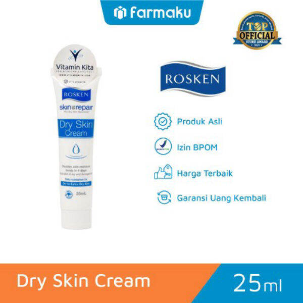Rosken Dry Skin Cream 25 ml | Lazada Indonesia