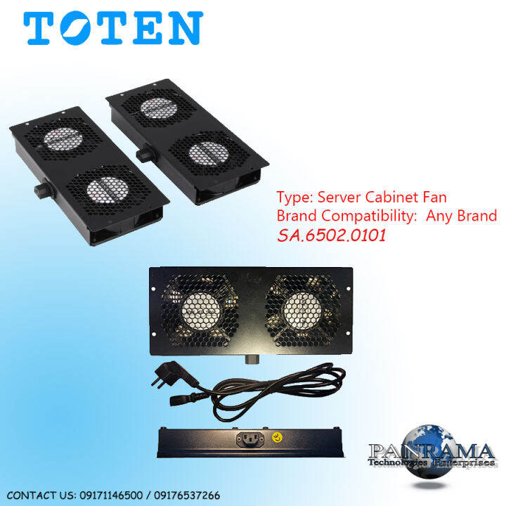 SERVER CABINET FAN | TOTEN SA.6502.0101 | Lazada PH