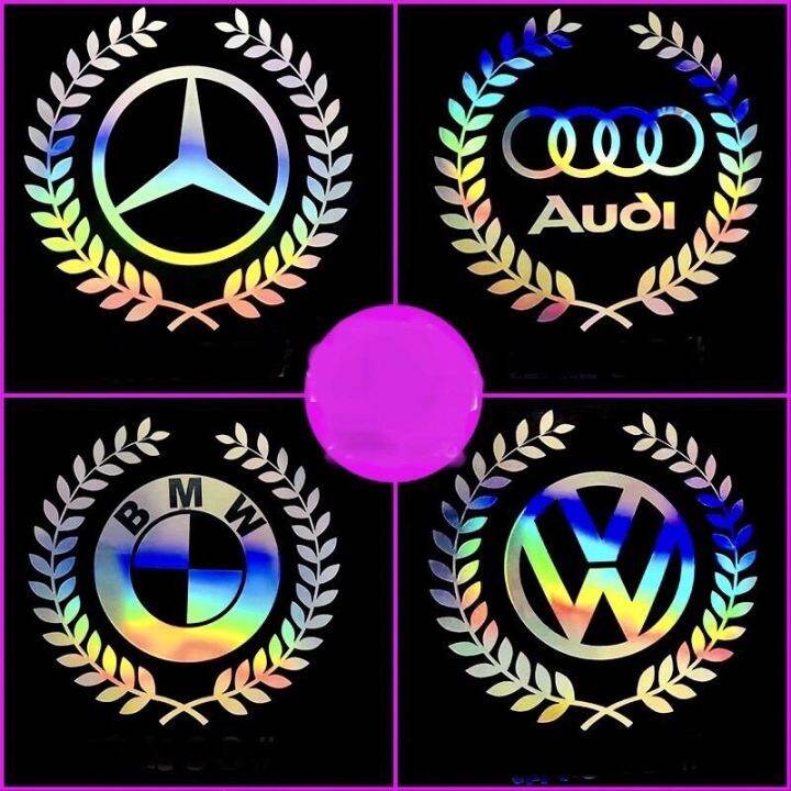 car sticker laser rainbow colour sticker bonet sticker perodua proton ...