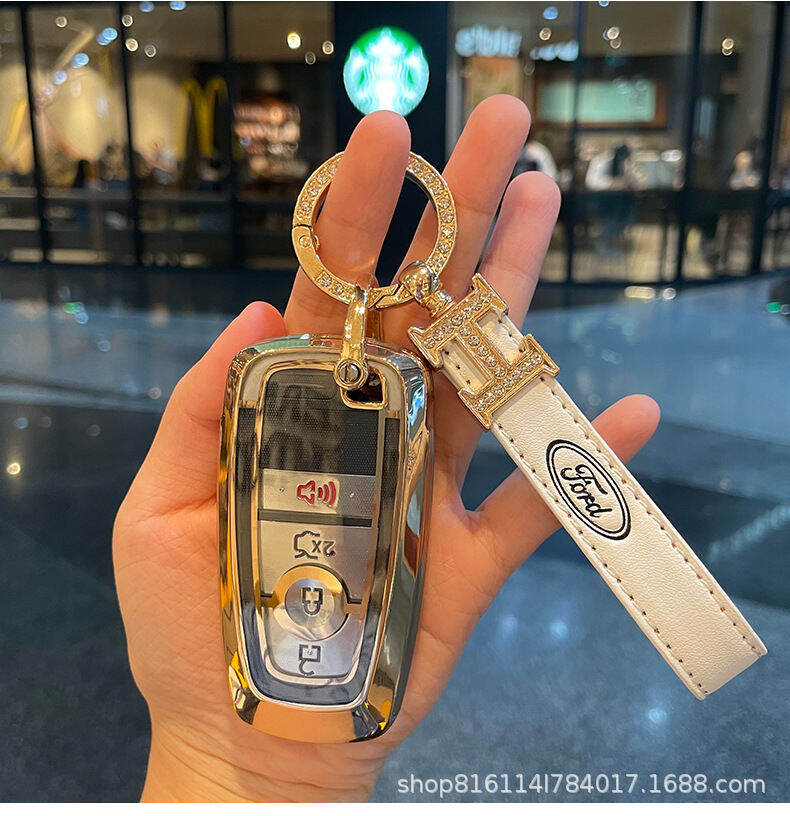 5Km ซิลิโคนกรณีกุญแจรถสำหรับ Ford Ranger Raptor Fx4 Max Wildtrak XLT XL ...