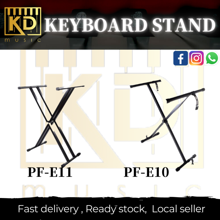 ☆SOLID☆ KEYBOARD STAND - SINGLE PF-E10 AND DOUBLE PF-E11 | Lazada