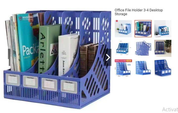 Desktop File Folder 3 Layers (BLACK COLOR) | Lazada PH