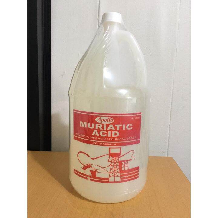 practical Muriatic Acid (Concentrate) 3.78/ gallon | Lazada PH