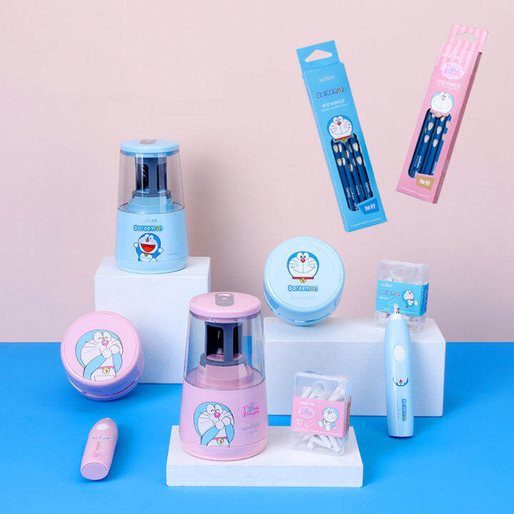 Tenwin Doraemon automatic pencil sharpener Electric Pencil Sharpeners ...