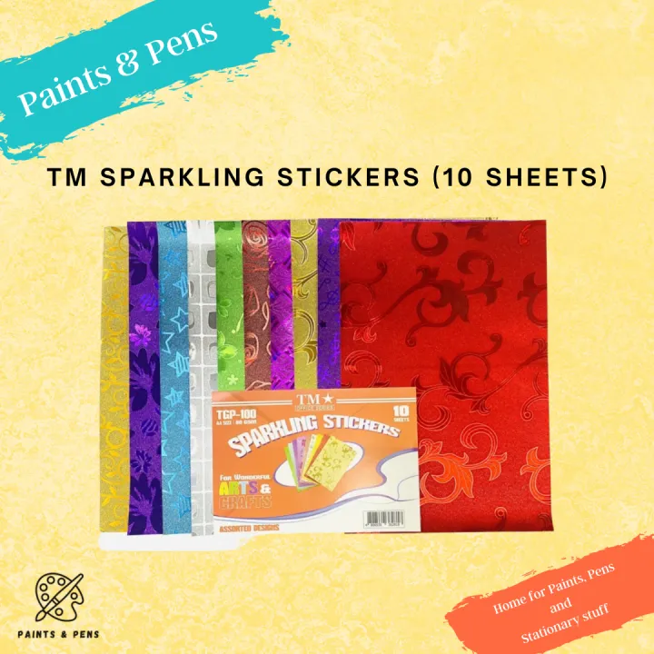 TM Sparkling Stickers | Lazada PH