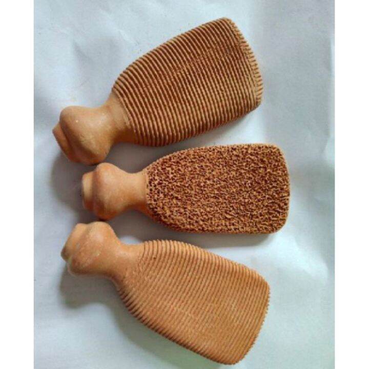 ♕Batu Asah Tumit Kaki Penyental Daki (Tanah Liat) Body Scrub | Lazada